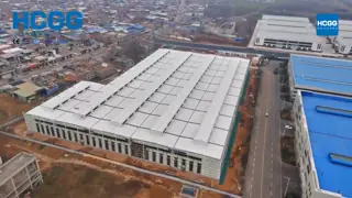 hot dip galvanized prefabricated heavy steel construction building easy maintenance