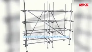 adjustable pipe clamp scaffolding hot dip galvanized steel pipe scaffolding with high bearing