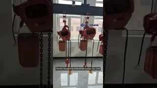 20t max lifting load electric chain hoist with custom voltage for industrial crane applications