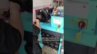 excavator repair hose crimping machine for workshop service hydraulic pipe crimping machine