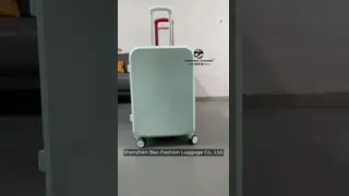 best-selling matte finish luggage, abs hard-shell trolley suitcase, student travel bag