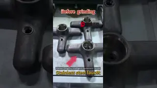 fully automatic robot grinding machine , metal surface polishing machine