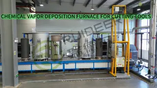 advanced cvd coating machine for ceramic substrate strong coating adhesion total power about 40/50/6
