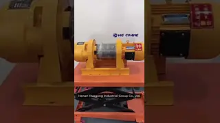 heavy-duty 380v steel electric hoist with wire rope for overhead crane and material lifting