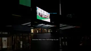 billboard led display vivid image p4 led digital sign board , flexible curved led video wall custom