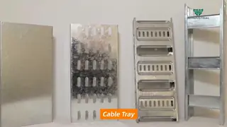 18''/450mm cable ladder for data centers industrial plants & factories