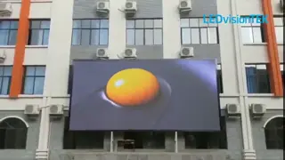 outdoor led billboard big screens for shopping mall/airport/hotel/office building facade