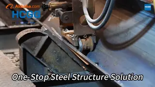 modern prefabricated multi-story steel structure building fast assembly