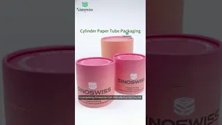 custom size height cylindrical paperboard cans , paper cylinder container for nuts