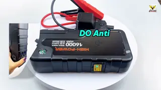 12v 600a peak current car jump starter with 6400mah battery and type-c fast charging