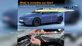 uv protection clear ppf durable vehicle ppf scratch resistant