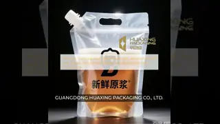 secure seal design liquid packaging pouch stand up sauce pouch flavor lock barrier