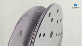 oem 49 hole ceramic alumina abrasive sanding disc 6 inch 100 grit