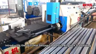 wedge connection ring lock scaffold high strength modular steel scaffolding corrosion resistant