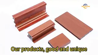 odm wood grain aluminum profile oem 6063 t5 aluminum extrusion