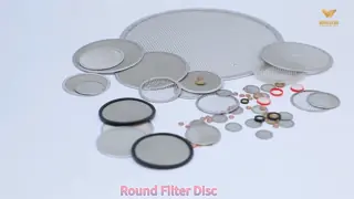 easy installation design wire mesh filter element chemical resistance