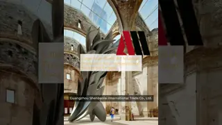 outdoor monumental art sculpture factory customization for global clients