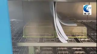 stainless steel modular lab animal equipment tunnel type animal cage washer