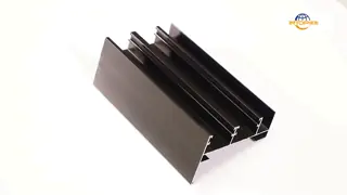 african market anodized champagne aluminum window profile