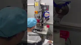 bottles semi automatic hot stamping machine for round arc cone flat surface