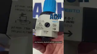 festo lr-14-d-7-o-mini pressure regulator | miniature, filter-regulator, g1/8, 0.5-7 bar, with gauge