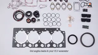vlv d4e oe 15143613 02931739 11716556 engine overhaul gasket kit for vlv ec140c ec170d excavator