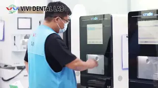 total full zirconia bridge screwd china dental lab