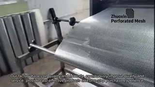 1000x2000mm galvanized perforated metal sheet customizable colors
