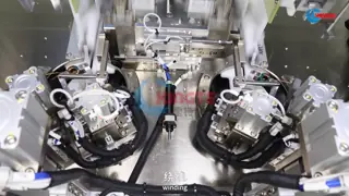 xt-ch001s fully automatic magnetic ring winding machine for medical equipment