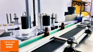 yimu automatic round labeling machine for jar , bottle and can