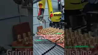 robot operation automatic grinding machine for faucet sanitary ware ce certified