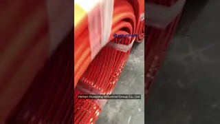soft state seamless busbar conductor rail with oxygen-free copper core for overhead crane