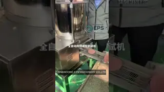 automated chicken nugget processing line for chicken fish and plant based nuggets