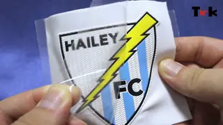 custom clothing patches and tpu badges with led flashing magnetic and nickel-free features
