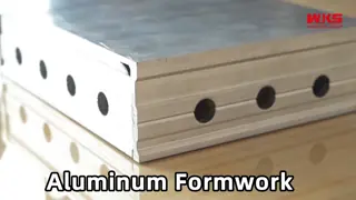 4mm aluminium wall formwork lightweight formwork wall system reusable