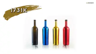 750ml icon tapered bordeaux glass bottle cork top for ultra premium wine 960g 1731k-7