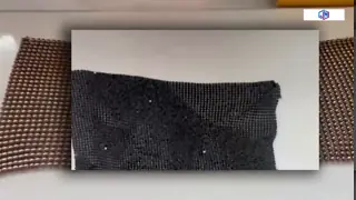 high tensile strength metal sequin mesh for decorative elements in modern designs