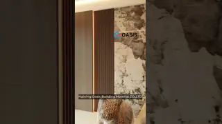 5mm / 8mm thickness carbon crystal plate bamboo charcoal fiber wood veneer pvc foam board for indoor