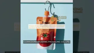 high barrier stand up sauce pouch with flavor protection leak proof custom size