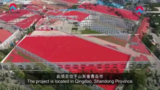 durable steel building construction lightweight prefabricated metal buildings