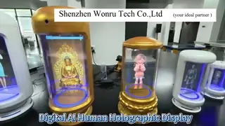 portable 3d holographic ai digital person delivering real time interaction oem