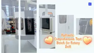 500l/min computer control valve pressure testing machine 35mpa hydraulic pump test bench