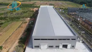 prefabricated steel structure building for warehouse workshop garage