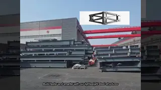 lightweight pre-engineered steel building with ±5% tolerance and reduced maintenance costs