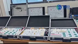 electrical and electronics training equipment with plc programmable experiment box  for laboratory