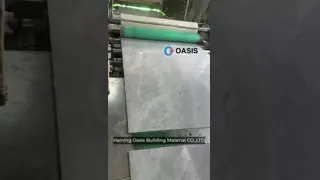 grey color uv marble wall panel waterproof plastic marble board for bathroom
