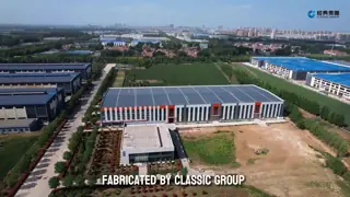prefab hanger steel structure workshop building portal shed