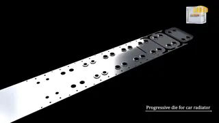 steel stamping tool punch tonnage 250t washing machine drum sheet progressive tool