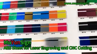 two layer colored abs double color plastic sheet for laser engraving board