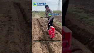 manual seeder machine seed drill tough stable planting tool field sowing